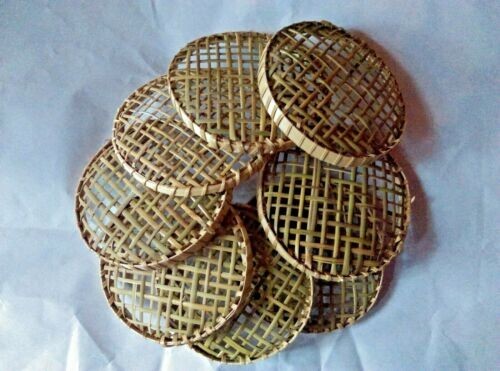 String Hopper EcoFriendly Cane Idiyappam Plate Organic Reusable Durable ...