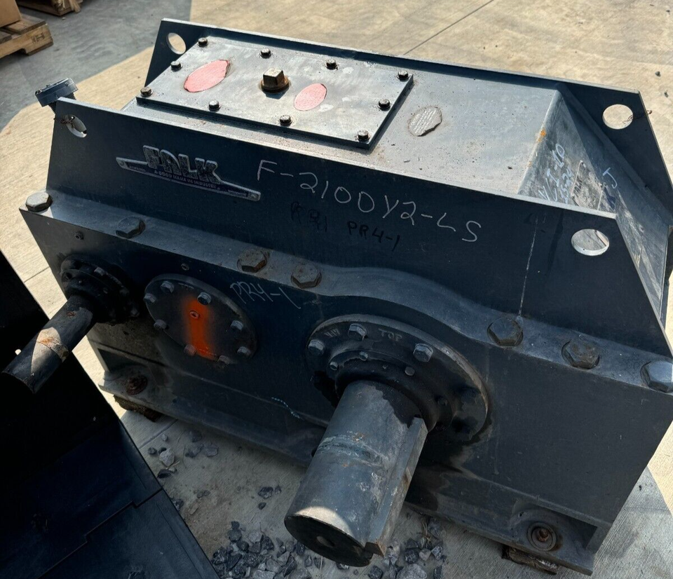 UNUSED SURPLUS FALK ENCLOSED GEAR DRIVE SPEED REDUCER 45.37 RATIO ...