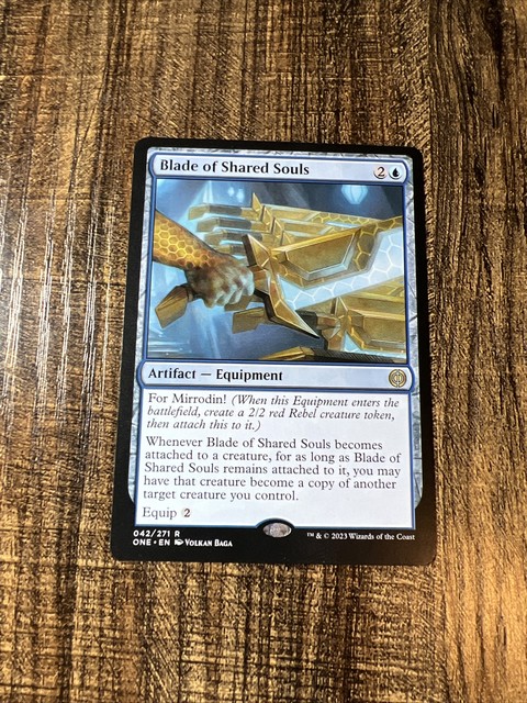 MTG Blade of Shared Souls Phyrexia: All Will Be One 378 Regular Rare ...