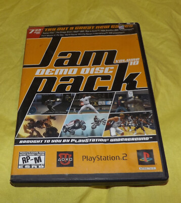 🎮 SONY PLAYSTATION 2 PS2 JAM PACK DEMO DISC VOLUME 10 GAME & MANUAL ...