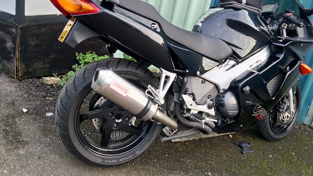 Honda VFR 800 Rc46 1998/01 Exhaust Harris Works Collection Slip on Road ...