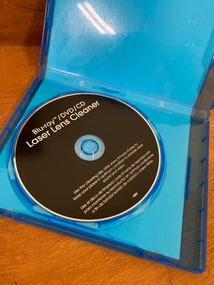 Onn Laser Lens Cleaner Blu Ray CD DVD PlayStation Xbox Nintendo Players ...