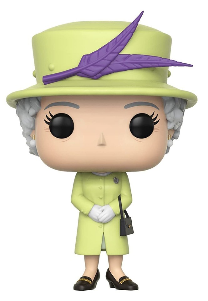 Funko POP! Royals QUEEN ELIZABETH II Figure #01 w/ Protector | eBay