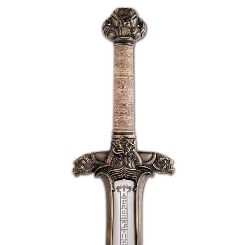 Hand Forged Conan Destroyer Father's , Conan The Barbarian Replica Pair ...