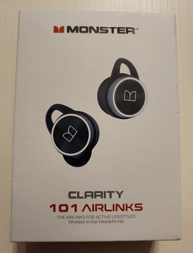 NEW! Monster Clarity 101 AirLinks Wireless Earbuds Bluetooth 5.0 Open ...