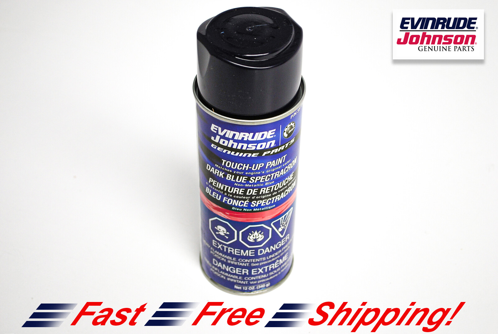 OEM Johnson Evinrude Factory Matched Dark Blue Spectracon Touch Up ...