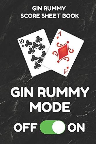 Gin Rummy Score Sheet Book: Scorebook of 100 Sc. Es