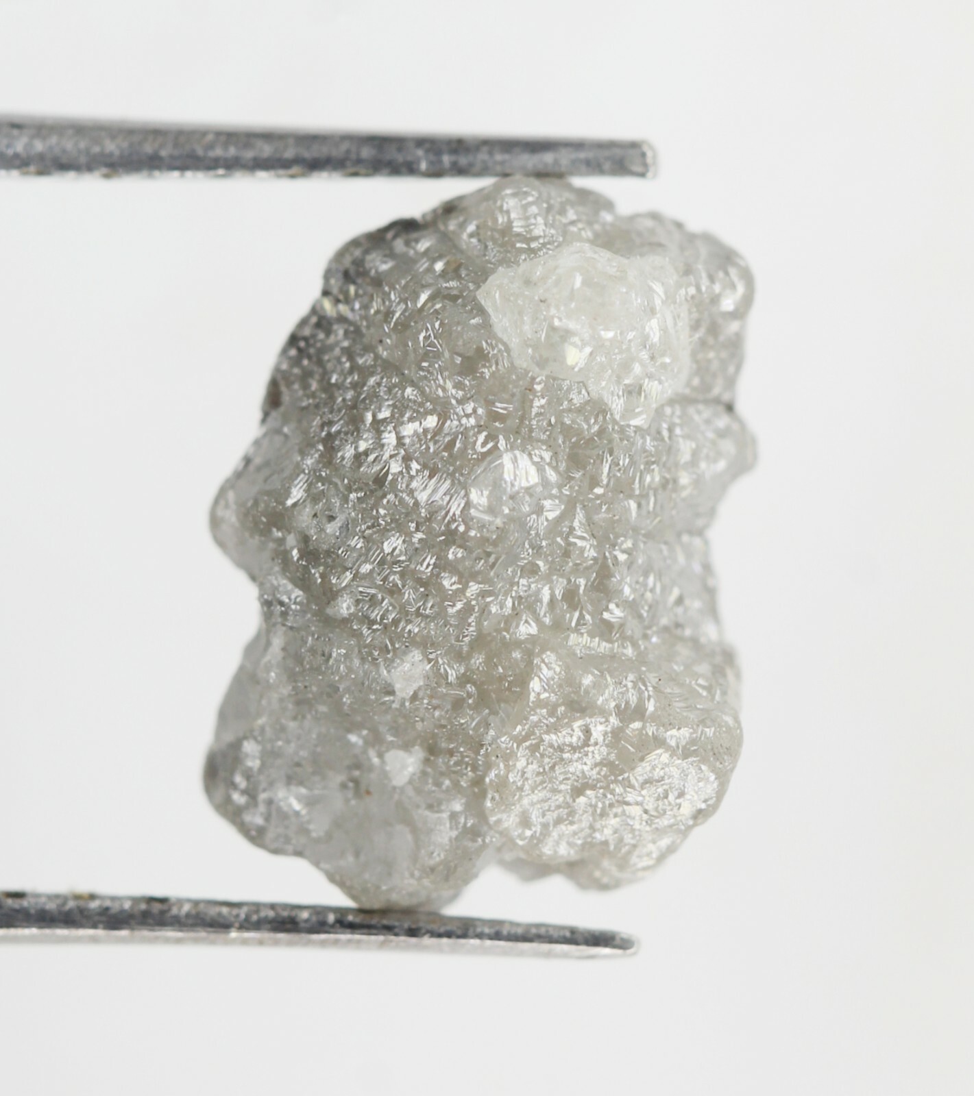 1.37 Ct Raw Diamond Uncut diamond Natural Loose Rough diamond, Grey ...