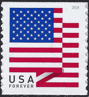 SC#5261 - 2018 US Flag (BCA) Coil Single MNH | eBay