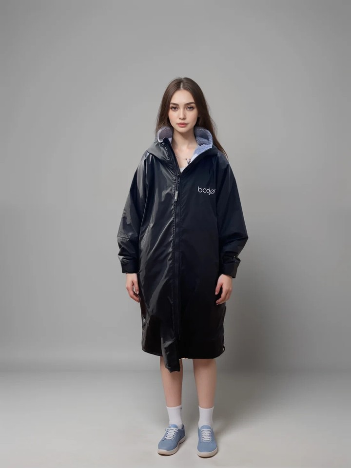 Dry Changing Robe Adult Waterproof Windproof Black by Bodø - SUP, SURF ...