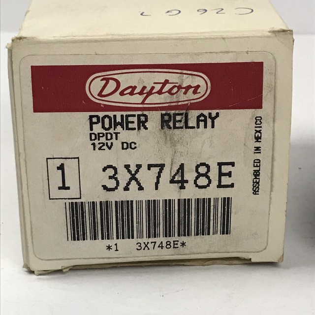 Dayton Power Relay 3X748E 30 Amp 600v 2 Poles for sale online | eBay