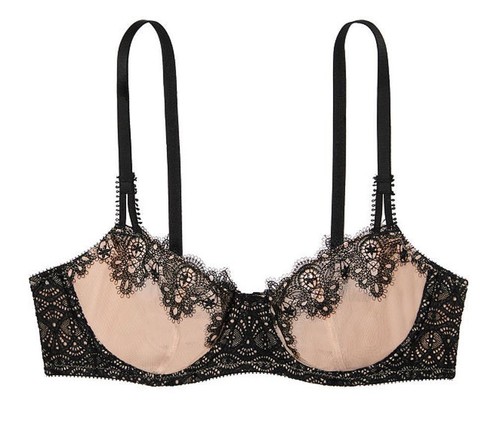 Victoria's Secret Dream Angels Push-up without padding Bra Black Nude ...