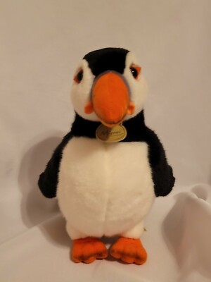 Aurora Miyoni Penguin orange beck plush 10" | eBay