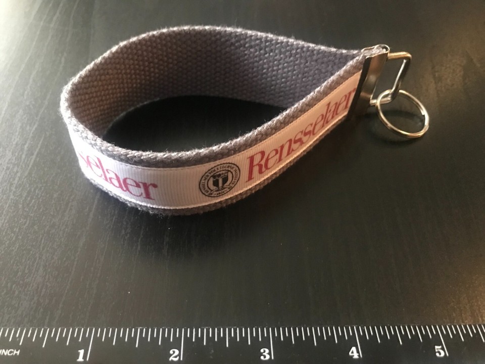 Rensselaer University, Key Fobs, Key Chains, Wristlet, College, Wrist ...