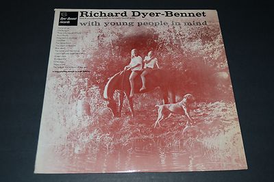 Richard Dyer-Bennet~With Yong People In Mind~Private~Harvey Cort~Folk ...