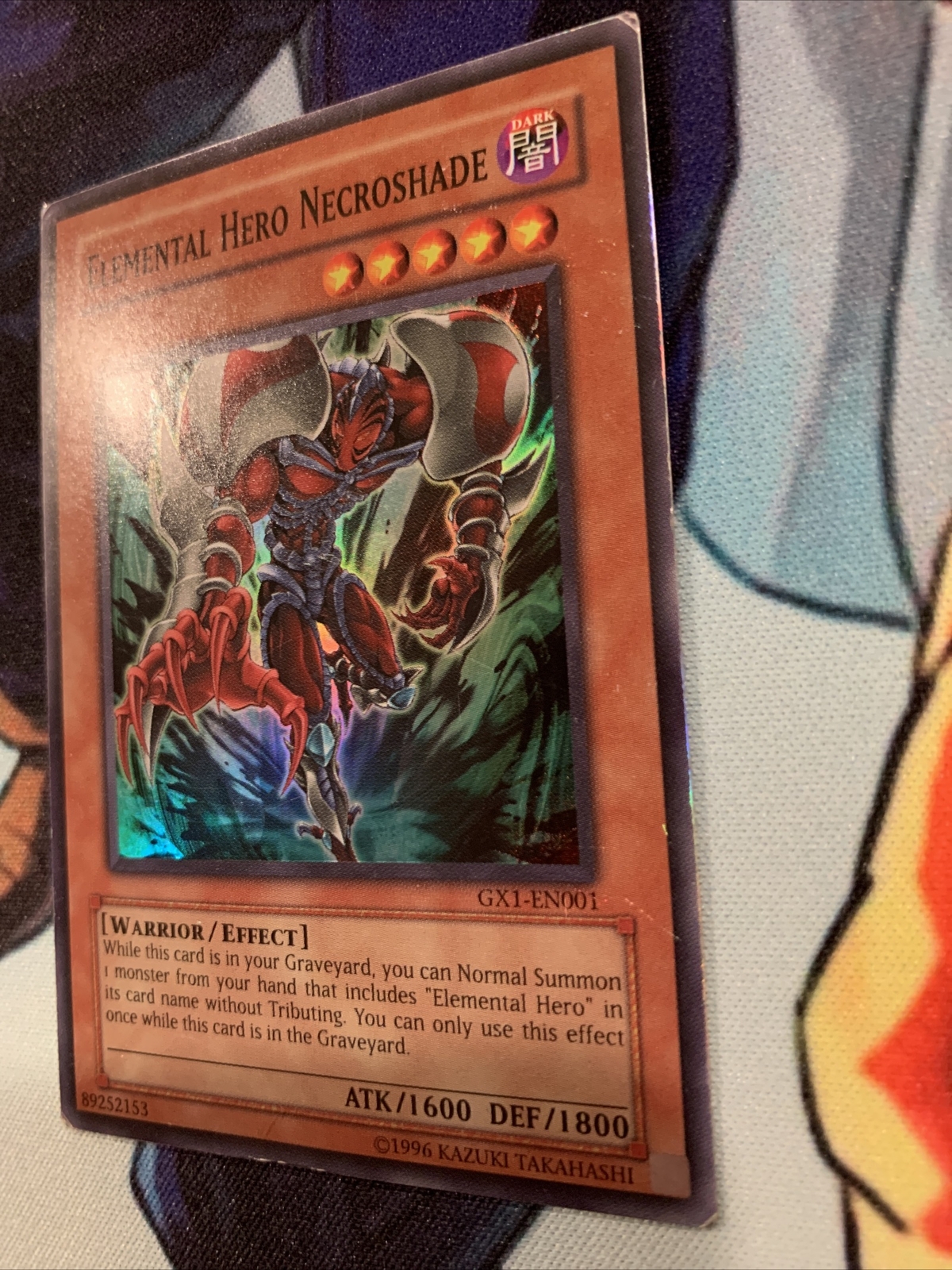 YuGiOh! Elemental Hero Necroshade GX1-EN001 Super Rare UNL Ed. LP | eBay