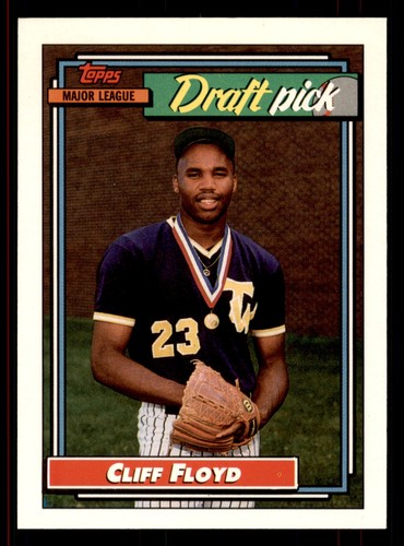 1992 Topps Cliff Floyd #186 DPK, RC Montreal Expos | eBay