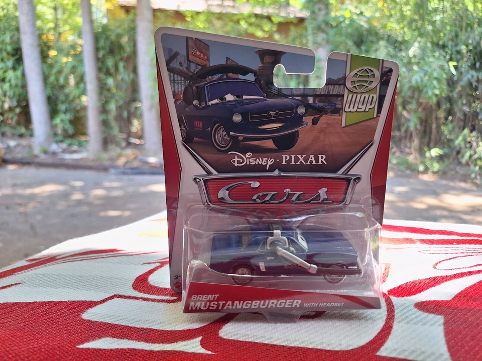 Mattel Disney / Pixar Cars ( Brent Mustangburger with Headset ) WGP | eBay