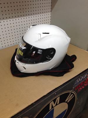 HELMET FF SNELL [ FLY - REVOLT-FS ] MEDIUM WHITE | eBay