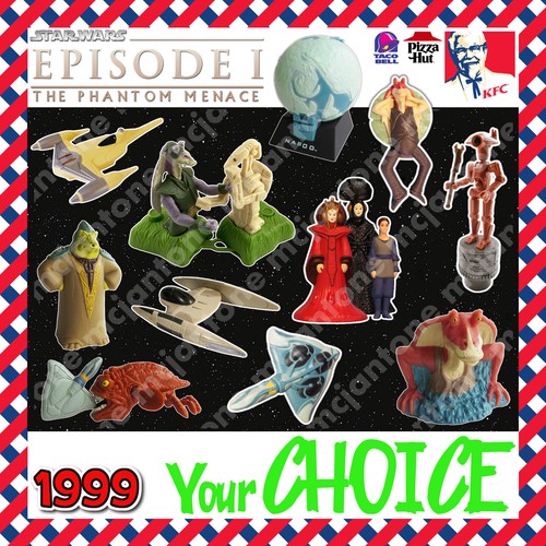 Kentucky Fried Chicken KFC 1999 STAR WARS Eps 1 Planet NABOO YOUR Toy ...