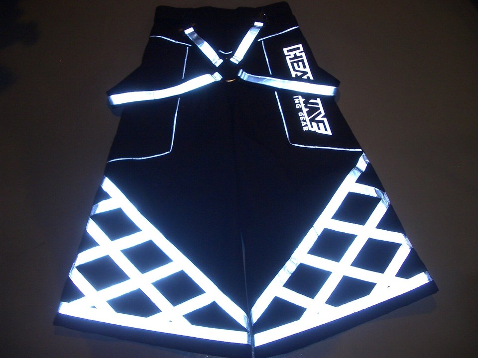 Heatwave phat pants rave gear reflective dance wear hardstyle reflector ...