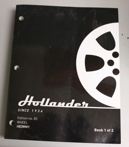Hollander Book Edition No. #83 Wheel H83WM1 ( 1 of 2 ) | eBay