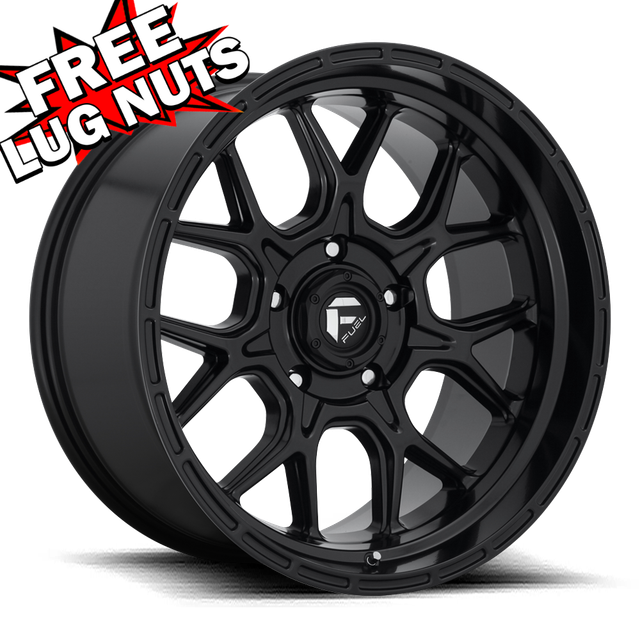 17 inch 17x9 FUEL D670 TECH BLACK wheel rim 5x5 5x127 +1 | eBay