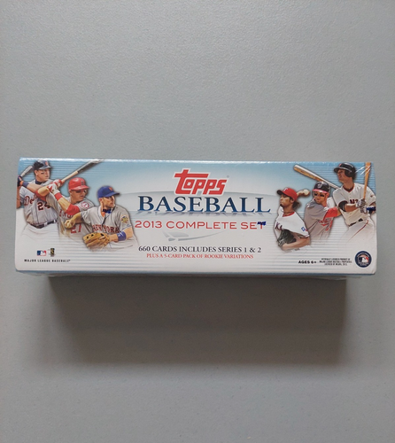 2013 TOPPS BASEBALL COMPLETE FACTORY SEALED SET SERIES 1 & 2 NEW 660 ...
