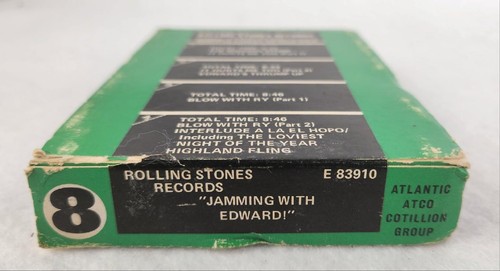 The Rolling Stones - Jamming with Edward 1972 ATCO AMPEX A23 8-Track ...