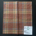 Old World Weavers Taransay Rust Plaid Wool Fabric Sample 11” x 12 ...
