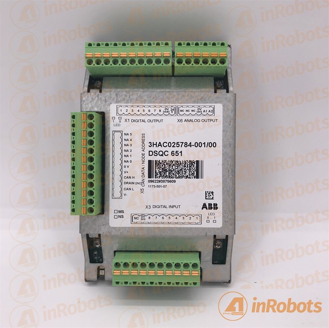 Dsqc651 3hac025784-001 ABB Irc5 Control Cabinet I/o Module for sale ...
