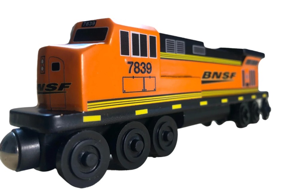 Wooden Whittle Shortline Railroad BNSF H4 C44 Engine 7839 Burlington ...