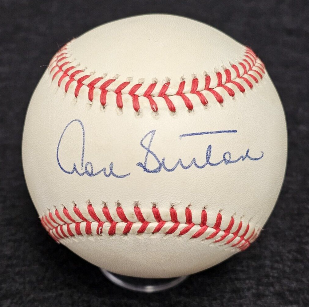 DON SUTTON Signed Official MLB Baseball-HALL OF FAME-LOS ANGELES ...