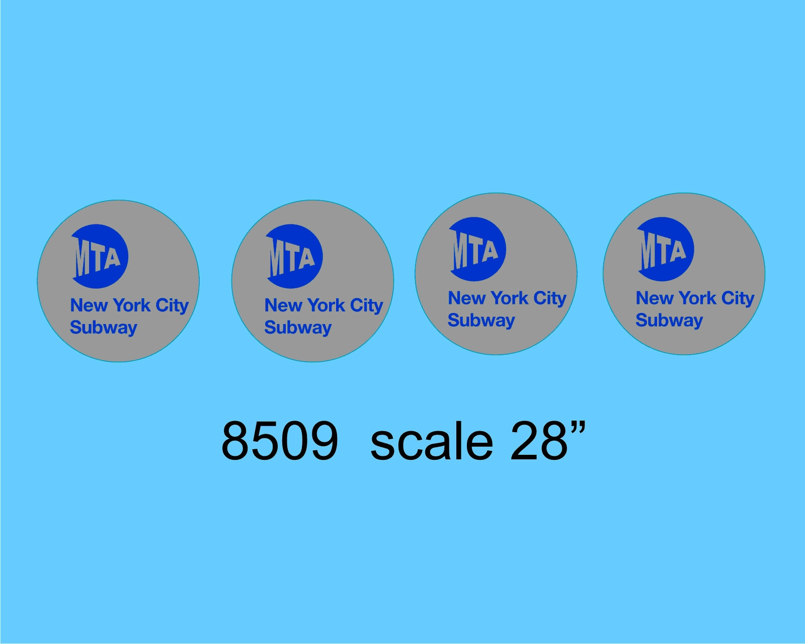 8509 HO scale subway decal | eBay