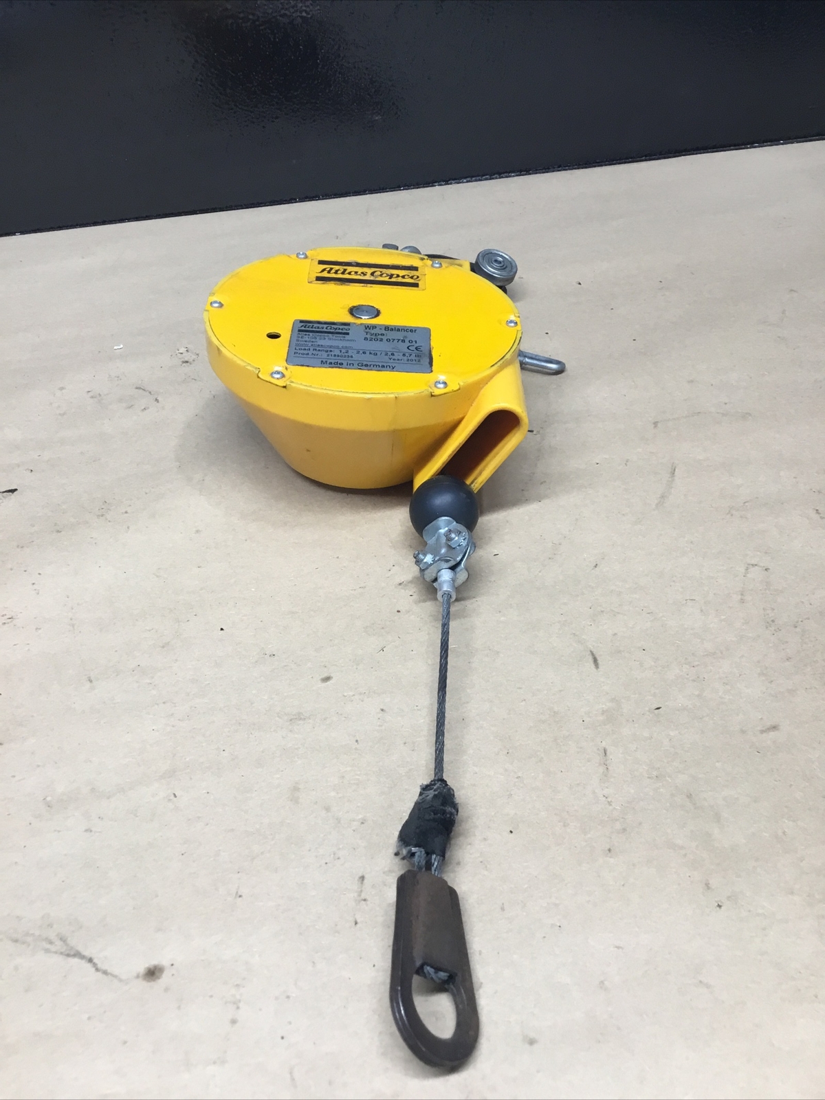 ATLAS COPCO 8202 0778 01 WP BALANCER 2,6-5,7LB #733L22 | eBay