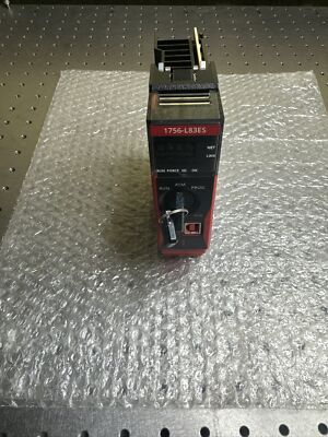 Allen Bradley 1756-L83ES Guardlogix 5580 Controller Ser B FW 1.057 Free ...