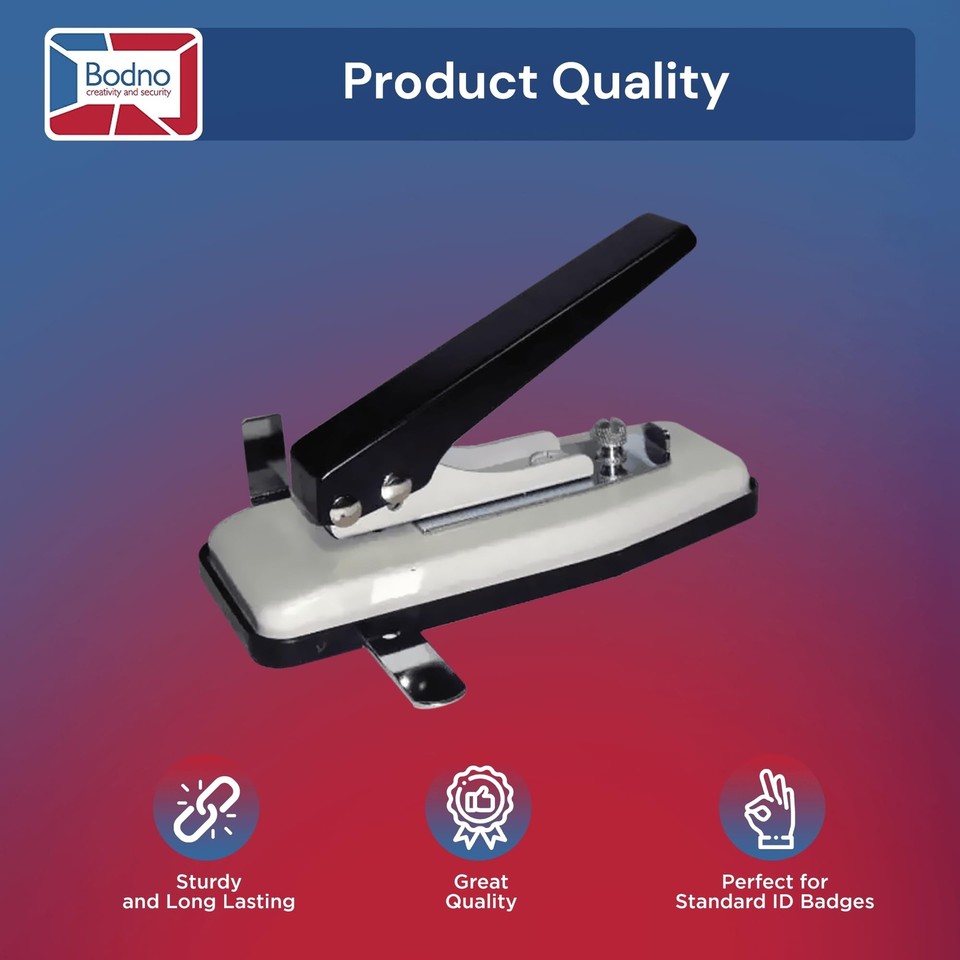 Hand held ID Card Slot Punch (Works with All PVC Cards and ID Card ...