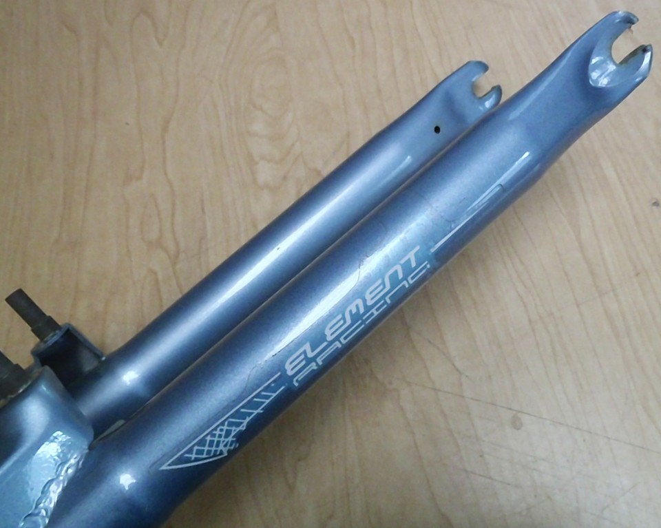 ELEMENT RACING 26" LIGHT BLUE BICYCLE SUSPENSION FORK BIKE PARTS 142-3 ...