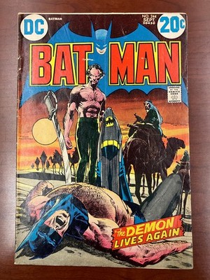 Batman #244 1972, DC Comics, Neal Adams Art, Ra's Al Ghul App | eBay