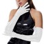 Womens PVC Leather Long Glove Opera Length Finger Stretchy Gloves Party ...