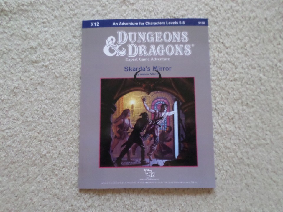 Skarda's Mirror X12 Dungeons & Dragons adventure module | eBay