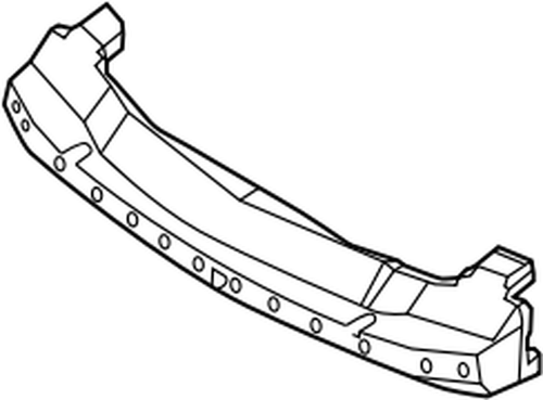 52611-60100 Toyota Absorber, front bumper energy 5261160100, New ...