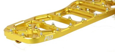 Flo V5 Moto Boards Floorboards Gold Harley Tour Glide Ultra Glide 96 | eBay