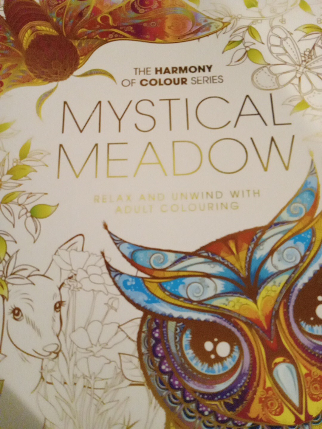 The Harmony Of Colour Series Mystical Meadow ~ Relax & Unwind w/adult ...