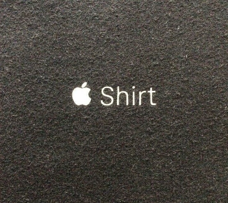 Actual "🍎shirt" Apple MAC T-Shirt 1 Infinite Loop, Cupertino, CA on ...