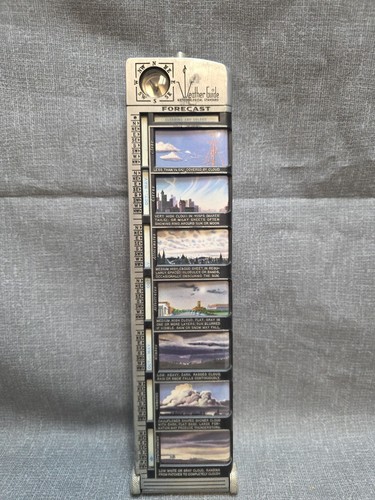 Vintage Weather Guide Meteorological Standard Forecast - I. Krick | eBay