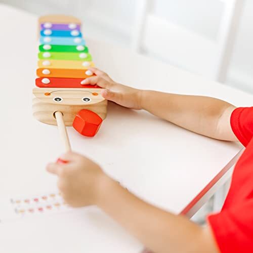 Educational Musical Percussion Toy Xylophone for Toddlers Kids with ...