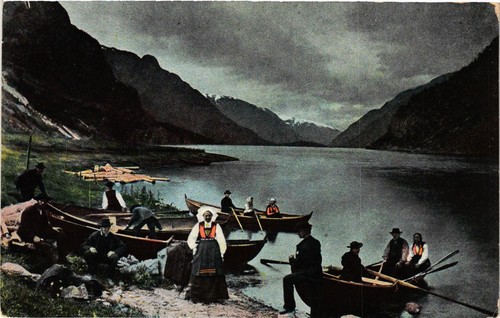 CPA AK NORWAY-Haardanger-Hjemkomst fra Kirken (332393) | eBay