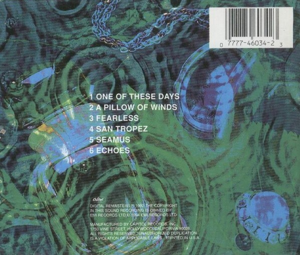 PINK FLOYD - MEDDLE - CAPITOL - DIGITALLY REMASTERED - SEALED CD | eBay