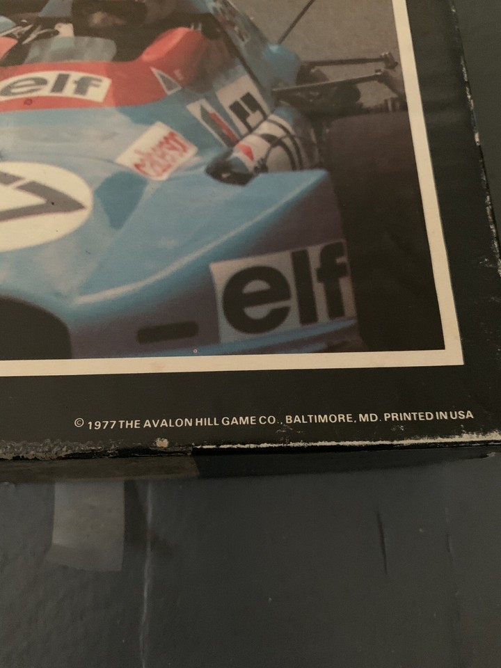 SPEED CIRCUIT Board Game Avalon Hill Sports Illustrated Auto Racing ...